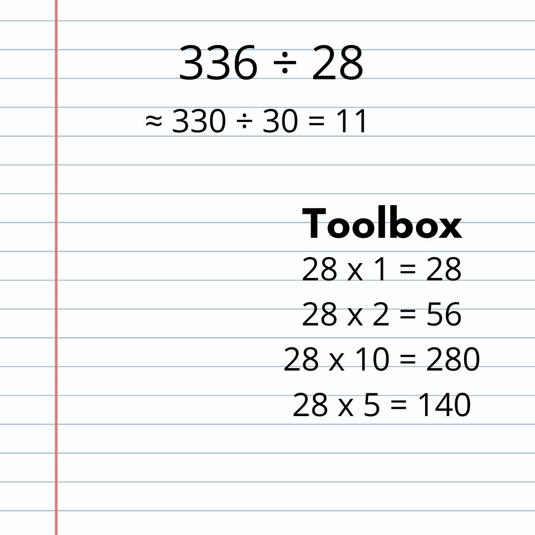 Division with Partial Quotients and a Toolbox - Math with Ms. Matherson